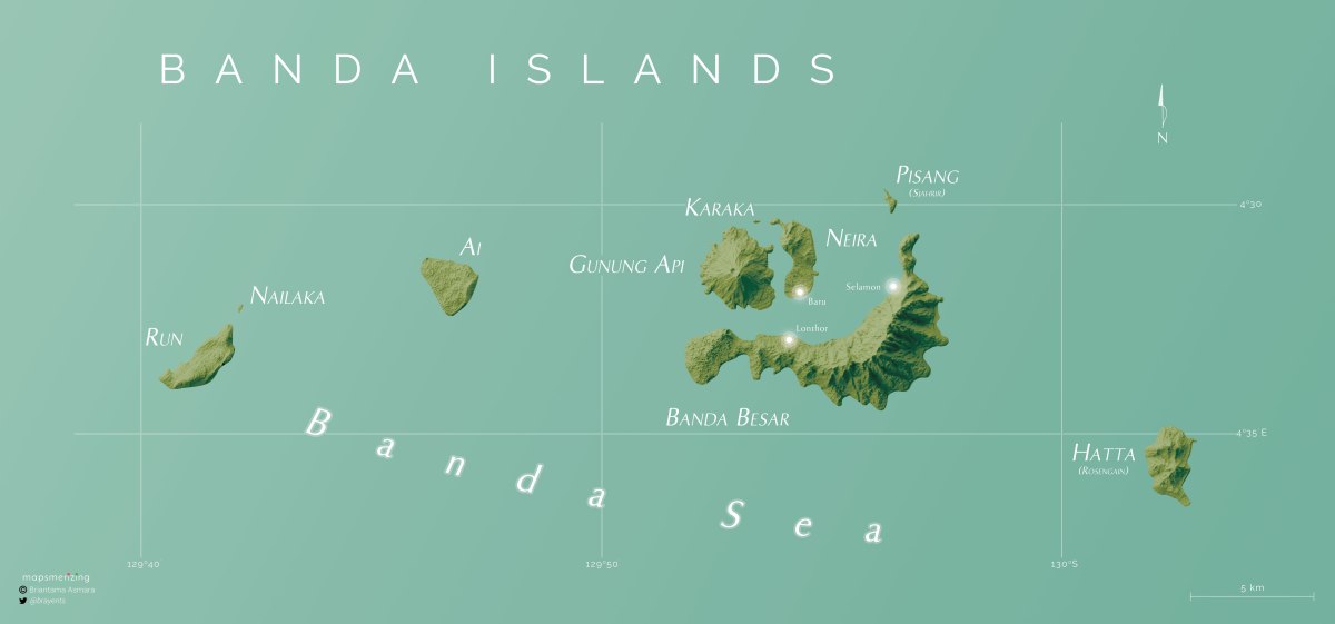Banda Island – mapsmerizing